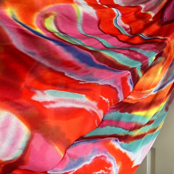 House of Dereon | Dresses | House Of Dereon Evening Gown Rainbow Of ...
